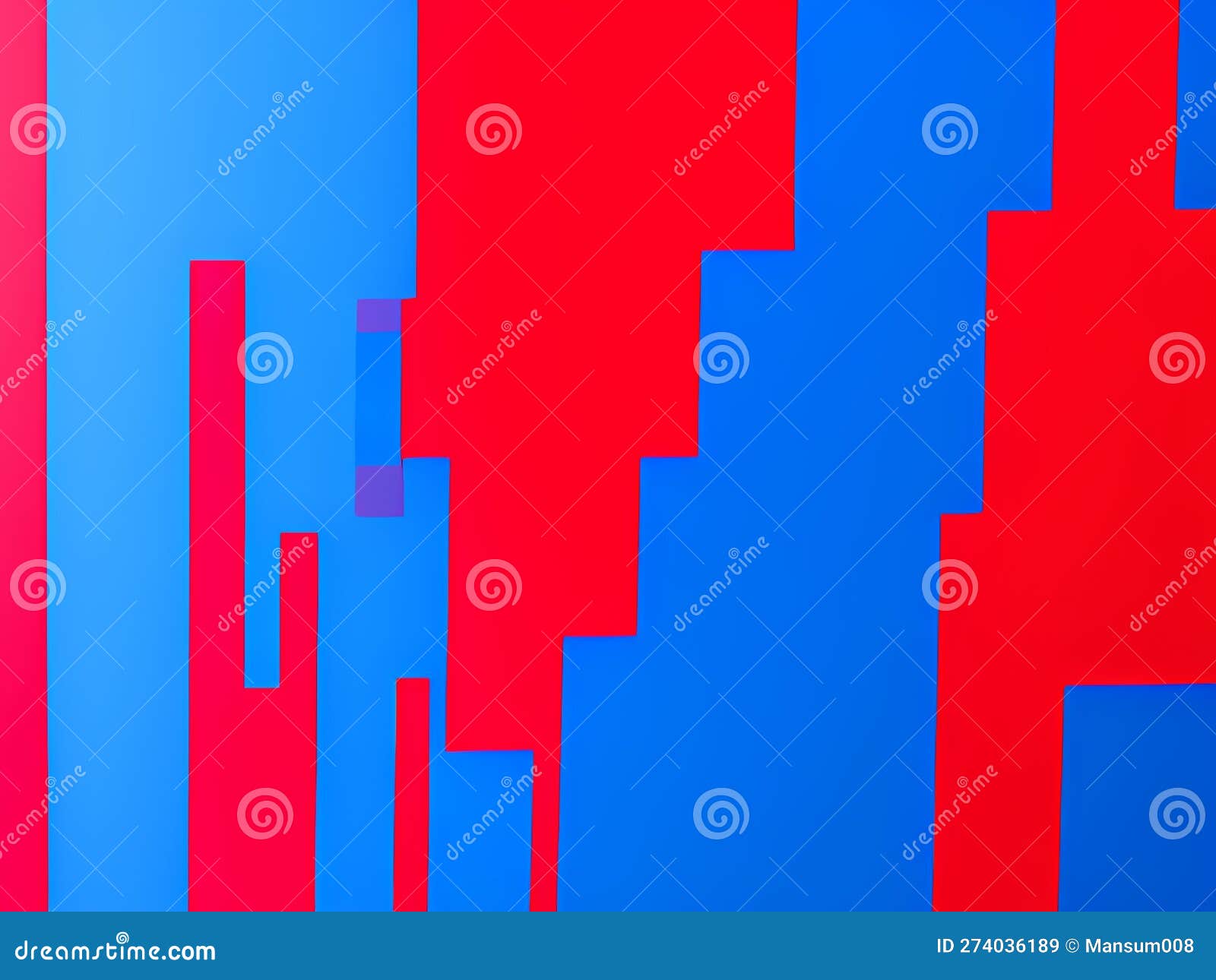 Red and Blue Color of Abstract Background Stock Illustration ...