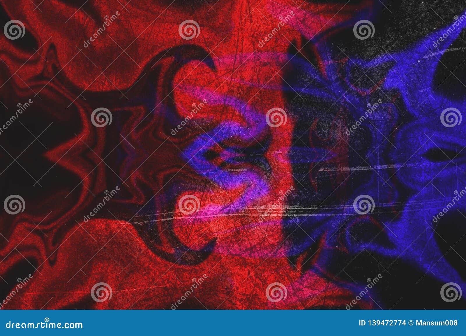 Red and Blue Color Pattern Background Stock Illustration - Illustration ...
