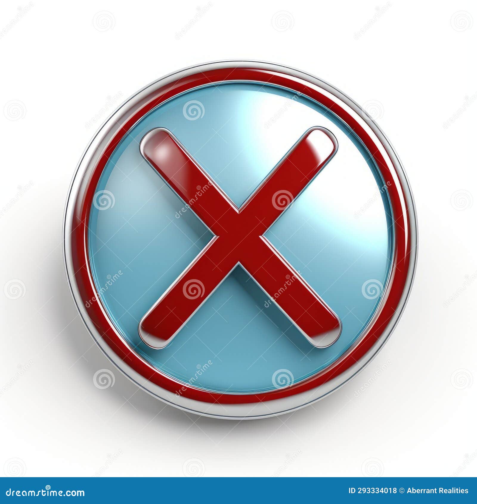 A Red and Blue Cross Icon on a White Background Stock Illustration ...