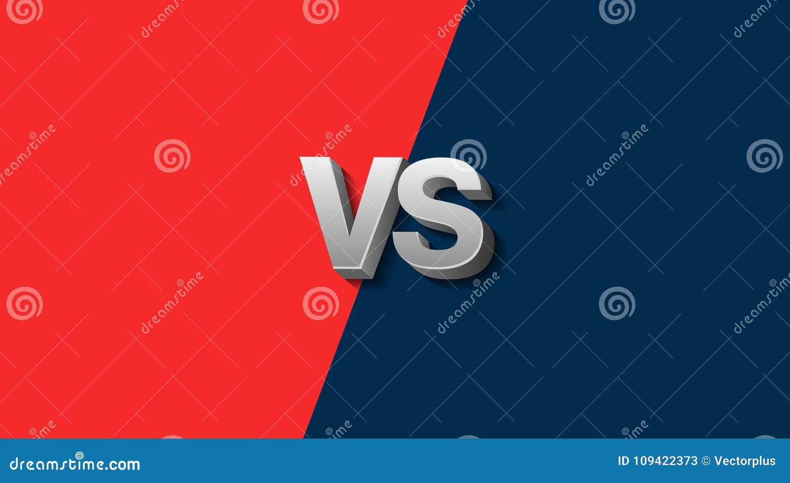 Fighter Versus Screen With Blank Octagonal Frames. Vector Illustration ...