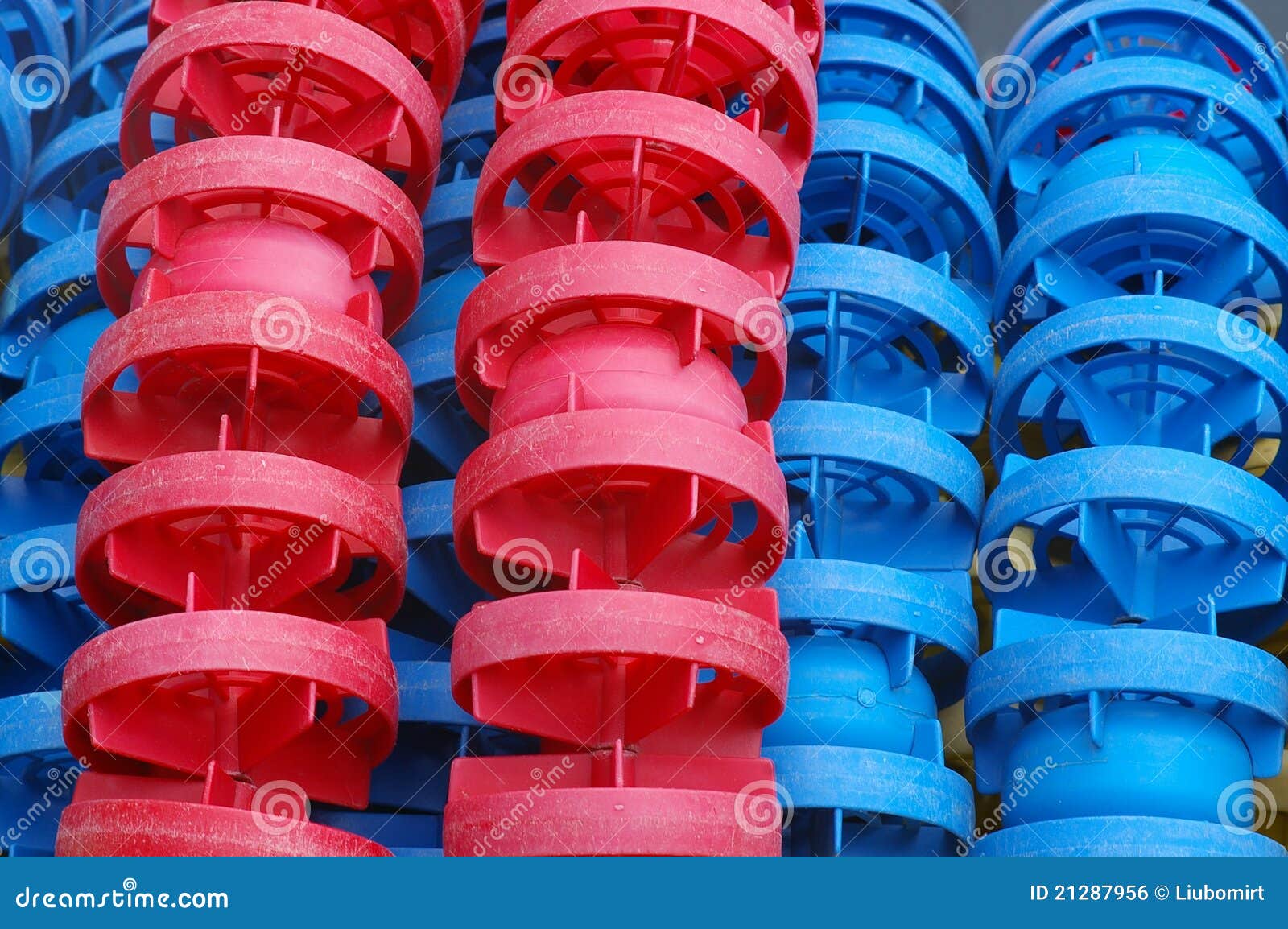 Red and blue floaters stock photo. Image of multicolored - 21287956