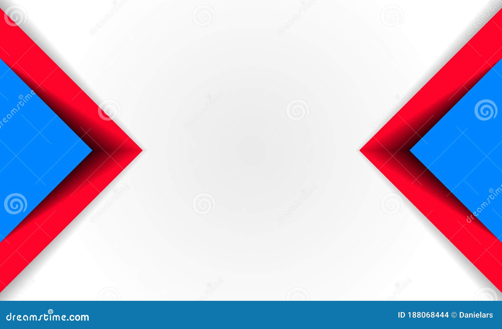 Red and Blue Geometric Shapes Background Stock Vector - Illustration of ...