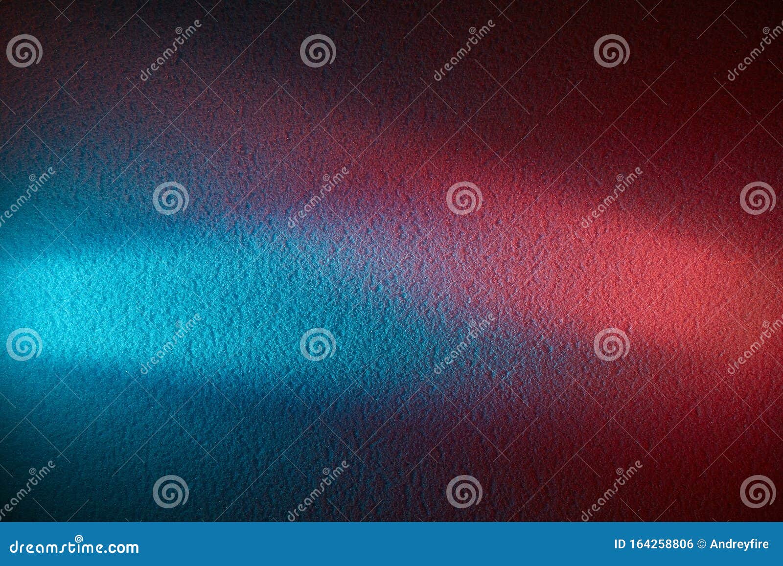 On a Red and Blue Gradient Background, Cross-light Rays of Light Stock ...