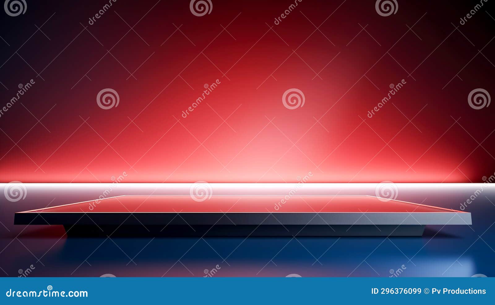 Red and Blue Gradient Background, Template for Product Presentation ...