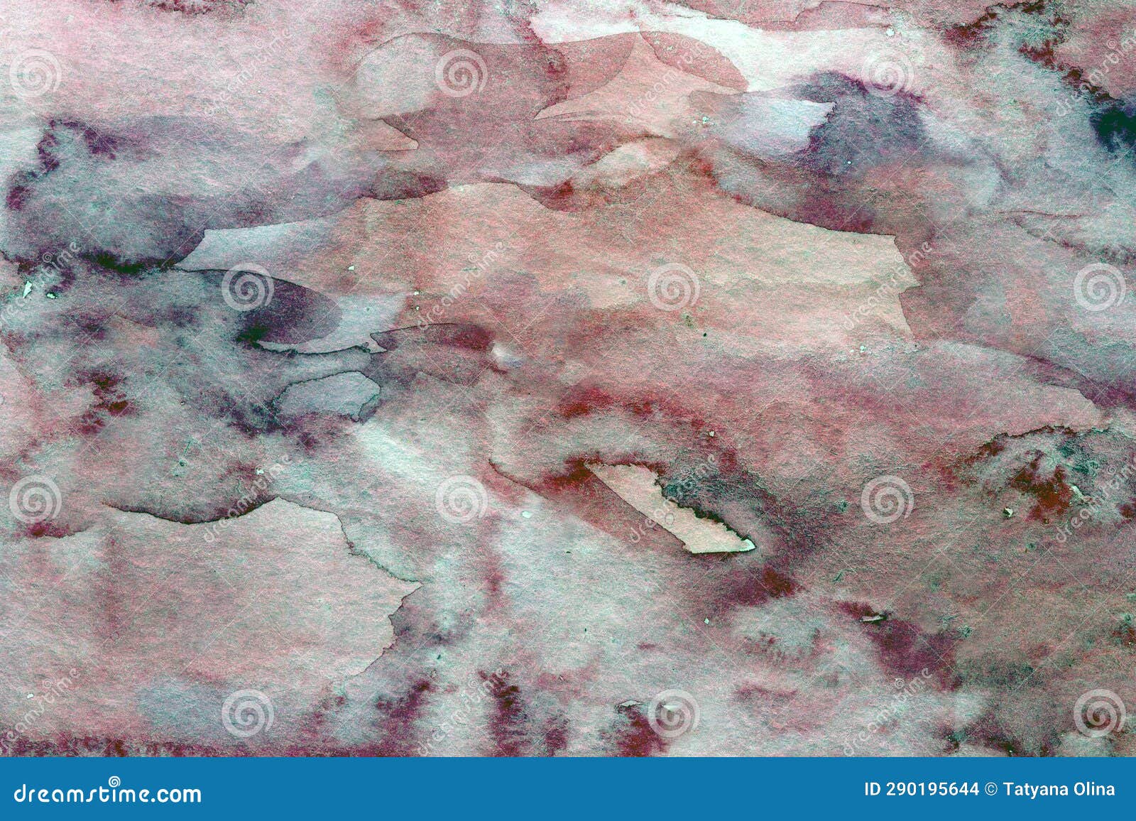 Red Blue Gray Gradient Watercolor Background Texture Stock Illustration ...