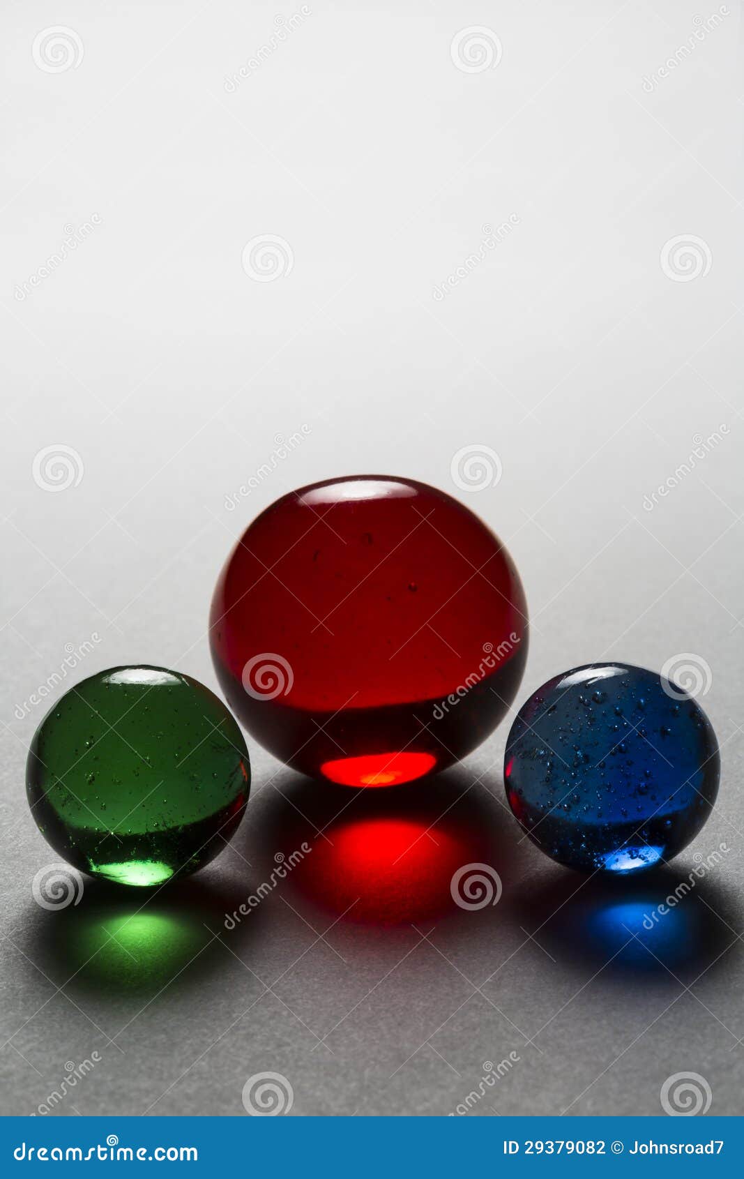 Red Blue Green Marbles stock photo. Image of glass, reflection - 29379082