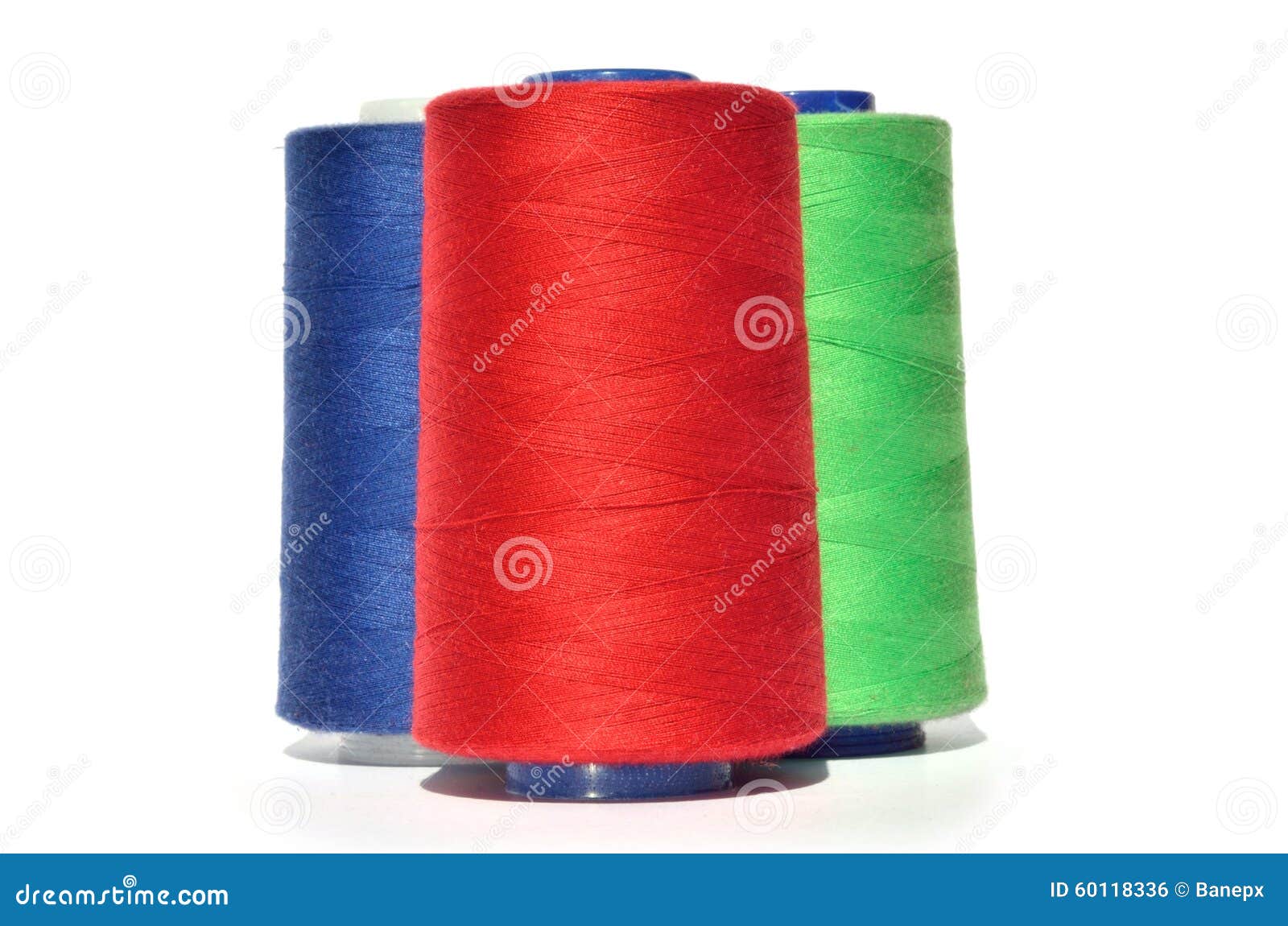 Red blue and green thread stock photo. Image of colorful - 60118336