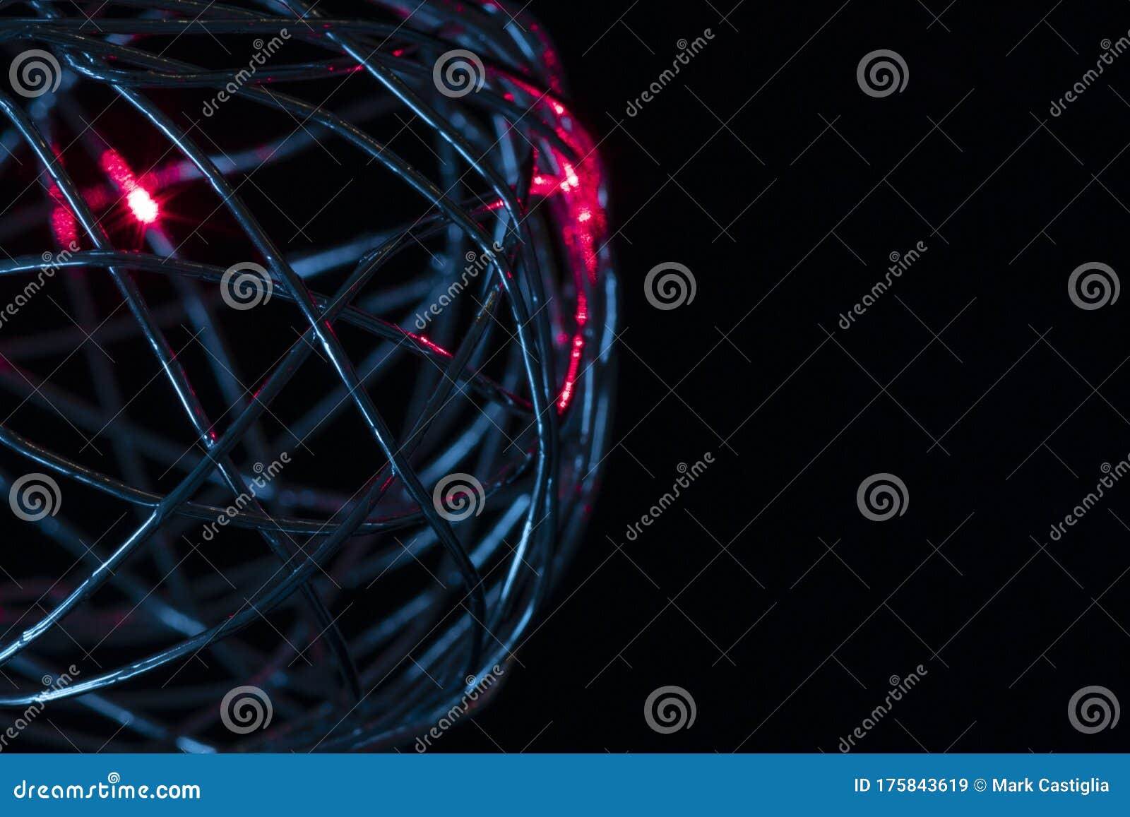 Red and Blue High Tech Concept Stock Image - Image of network, neon ...
