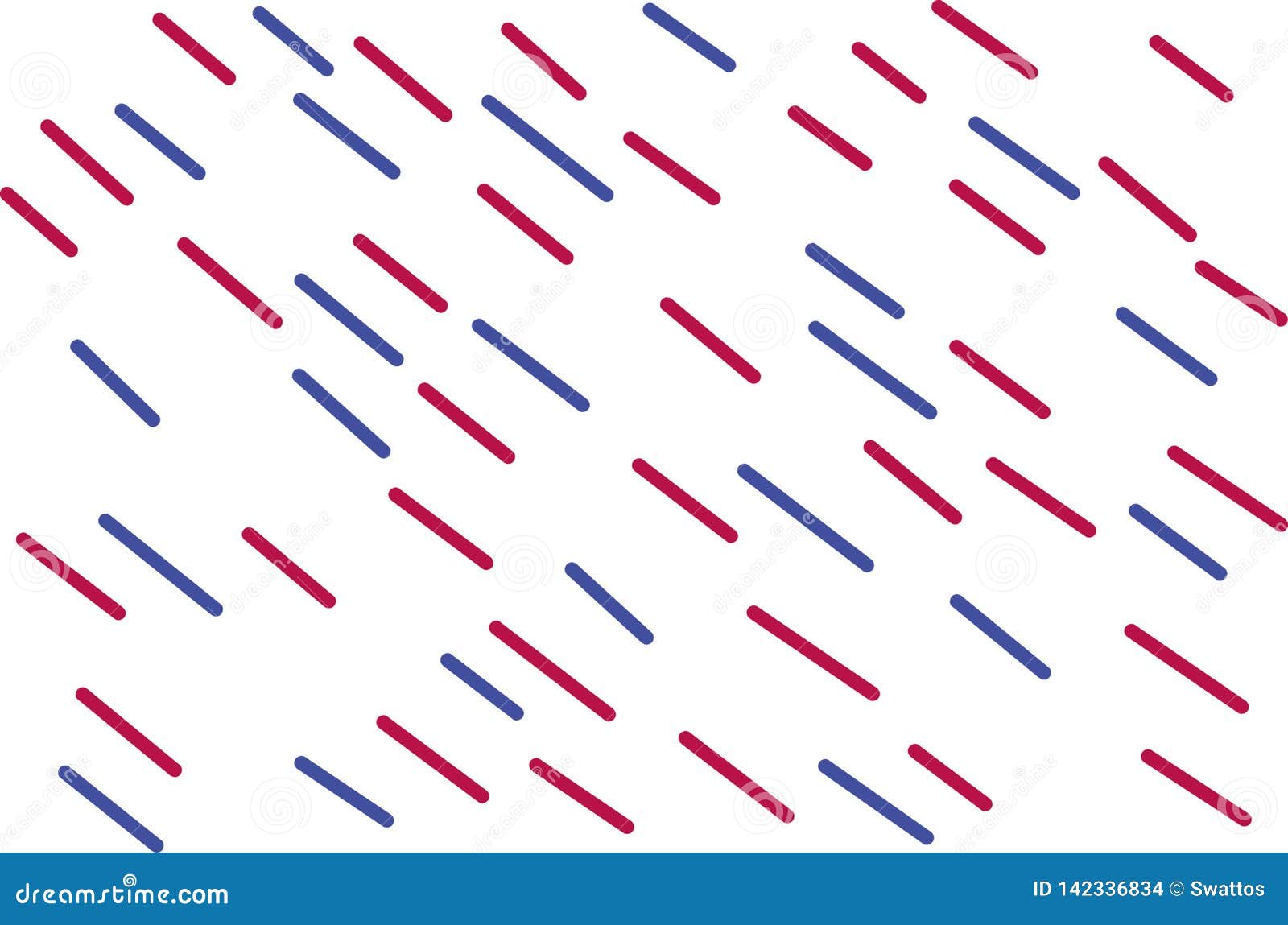 Red Blue Lines on the Wallpaper Stock Illustration - Illustration of ...