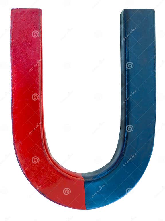 Magnet Isolated on a White Background Stock Photo - Image of object ...