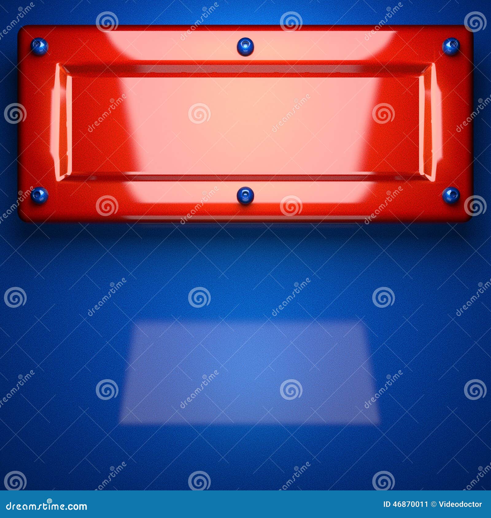 Red and Blue Metal Background Stock Illustration - Illustration of ...