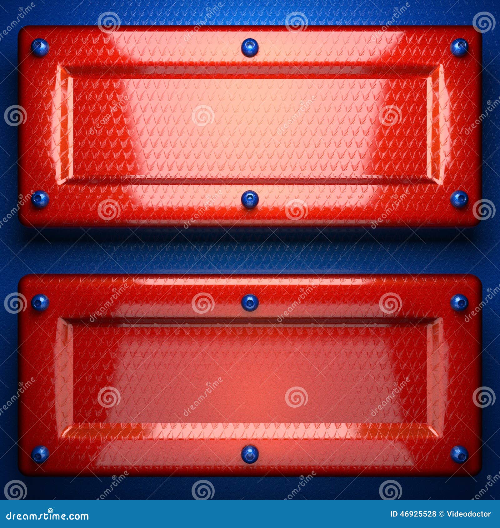 Red and Blue Metal Background Stock Illustration - Illustration of ...