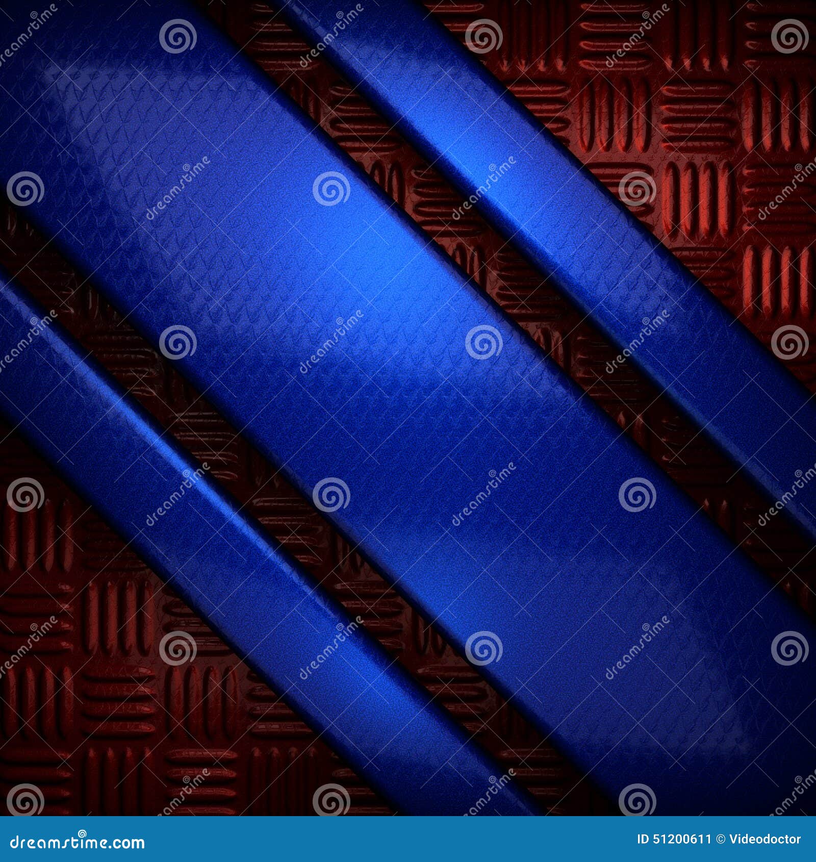 Red and Blue Metal Background Stock Illustration - Illustration of ...