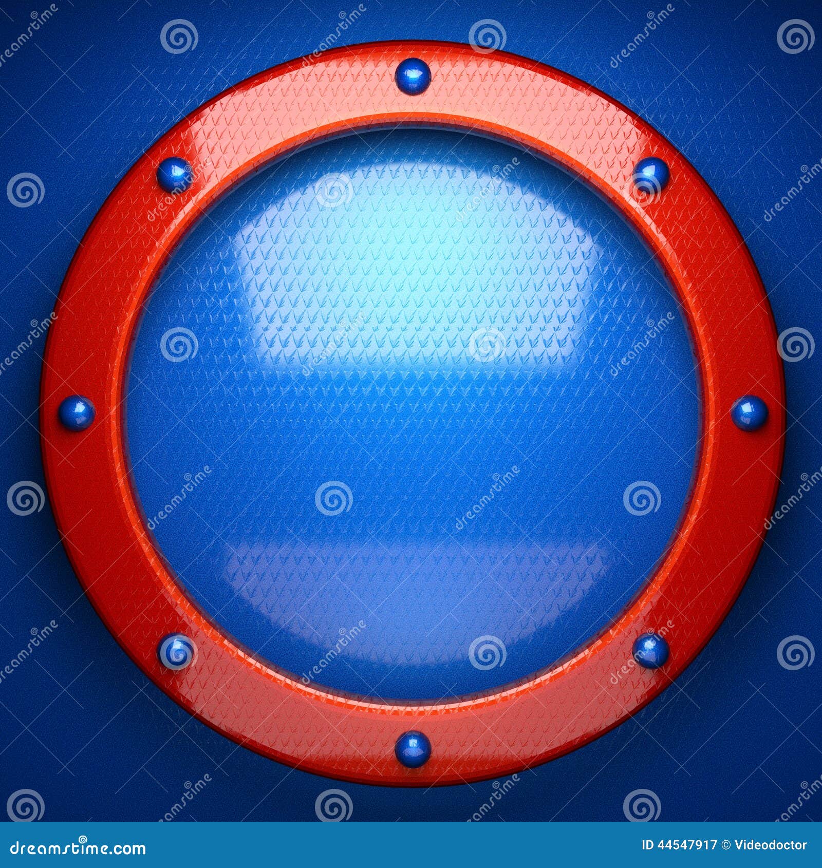 Red and Blue Metal Background. 3D Rendered Stock Illustration ...
