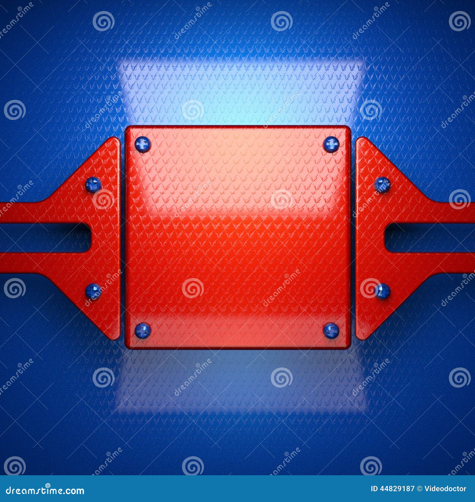 Red and Blue Metal Background Stock Illustration - Illustration of ...