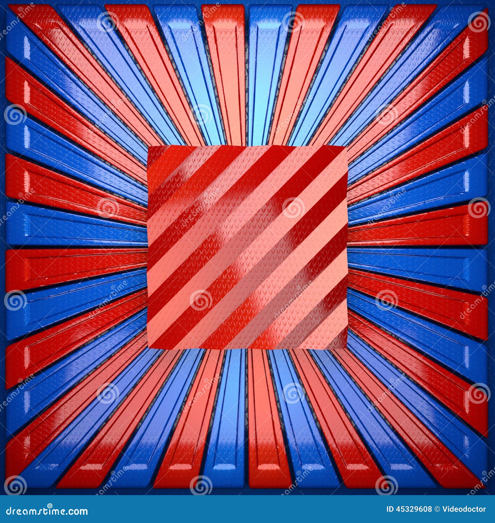 Red and Blue Metal Background Stock Illustration - Illustration of ...