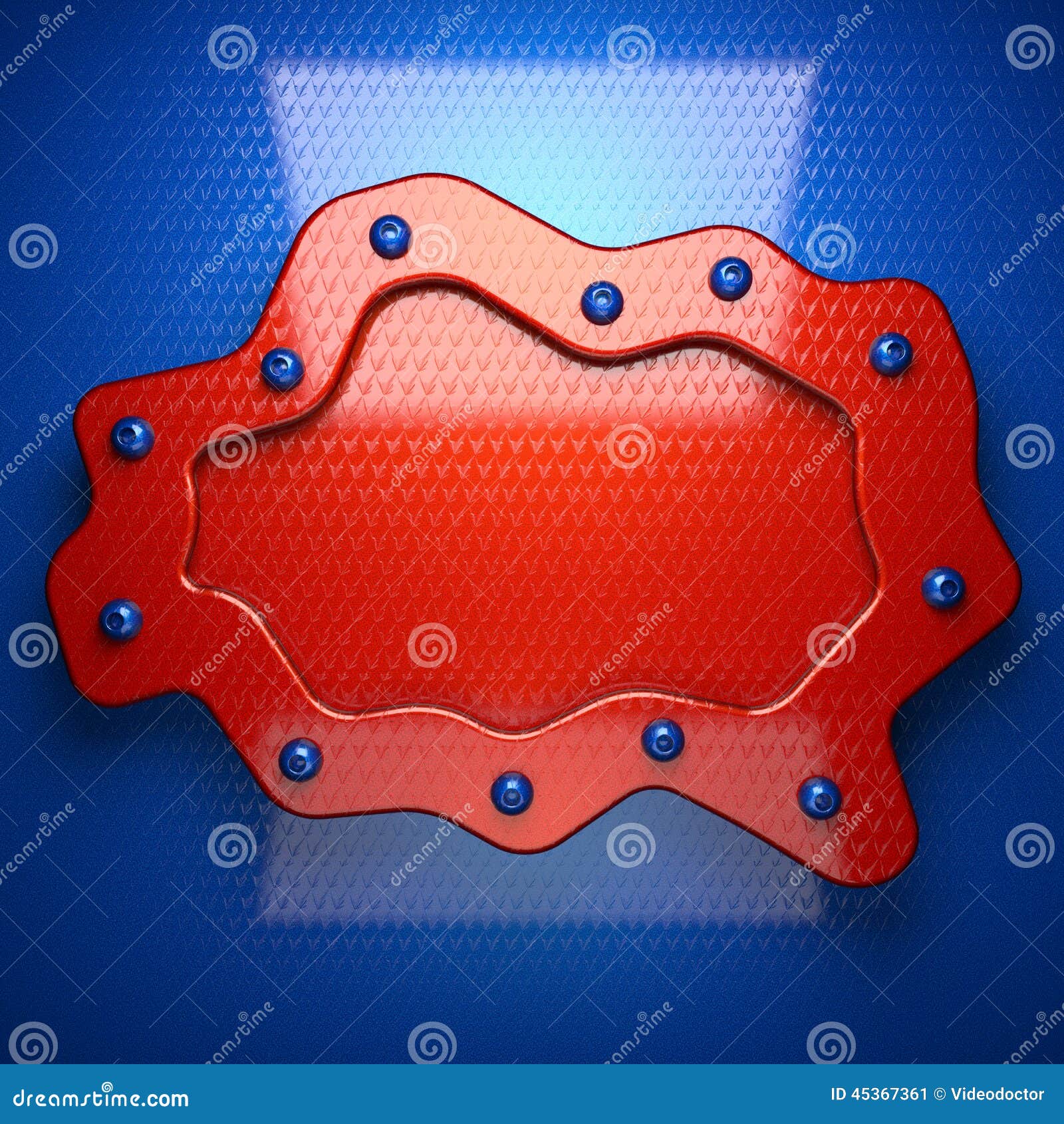 Red and Blue Metal Background Stock Illustration - Illustration of ...