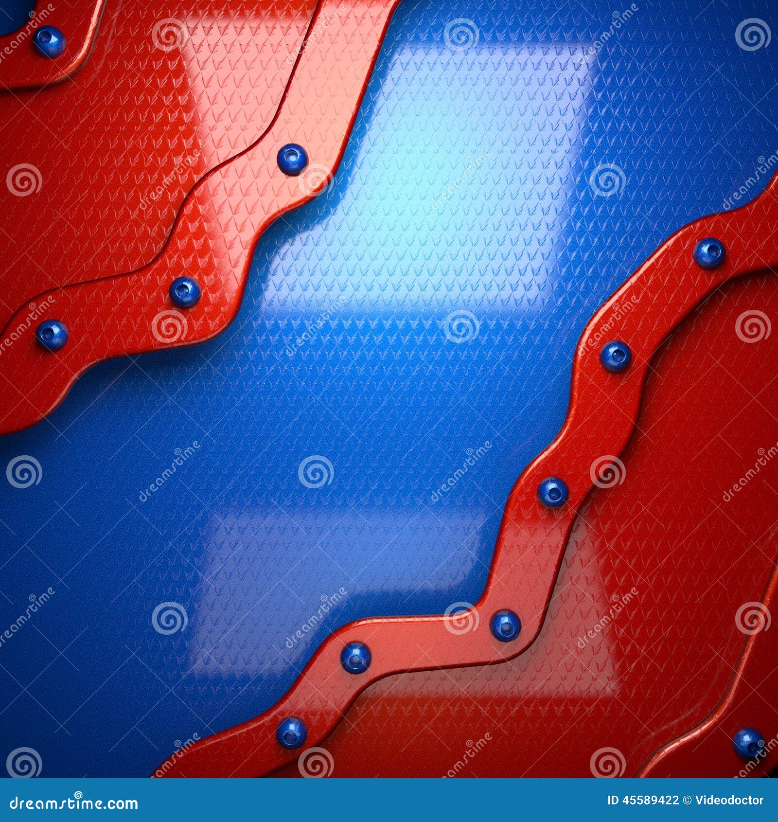 Red and Blue Metal Background Stock Illustration - Illustration of copy ...