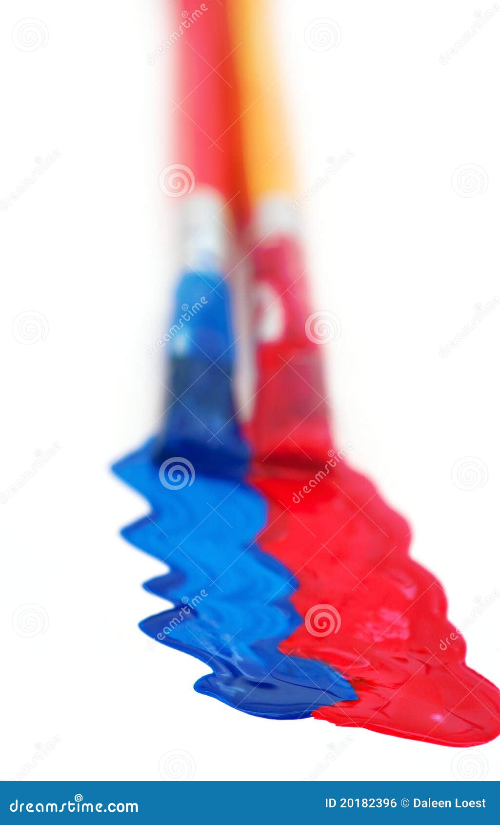 Red blue paint stock photo. Image of artistic, oilpaint - 20182396