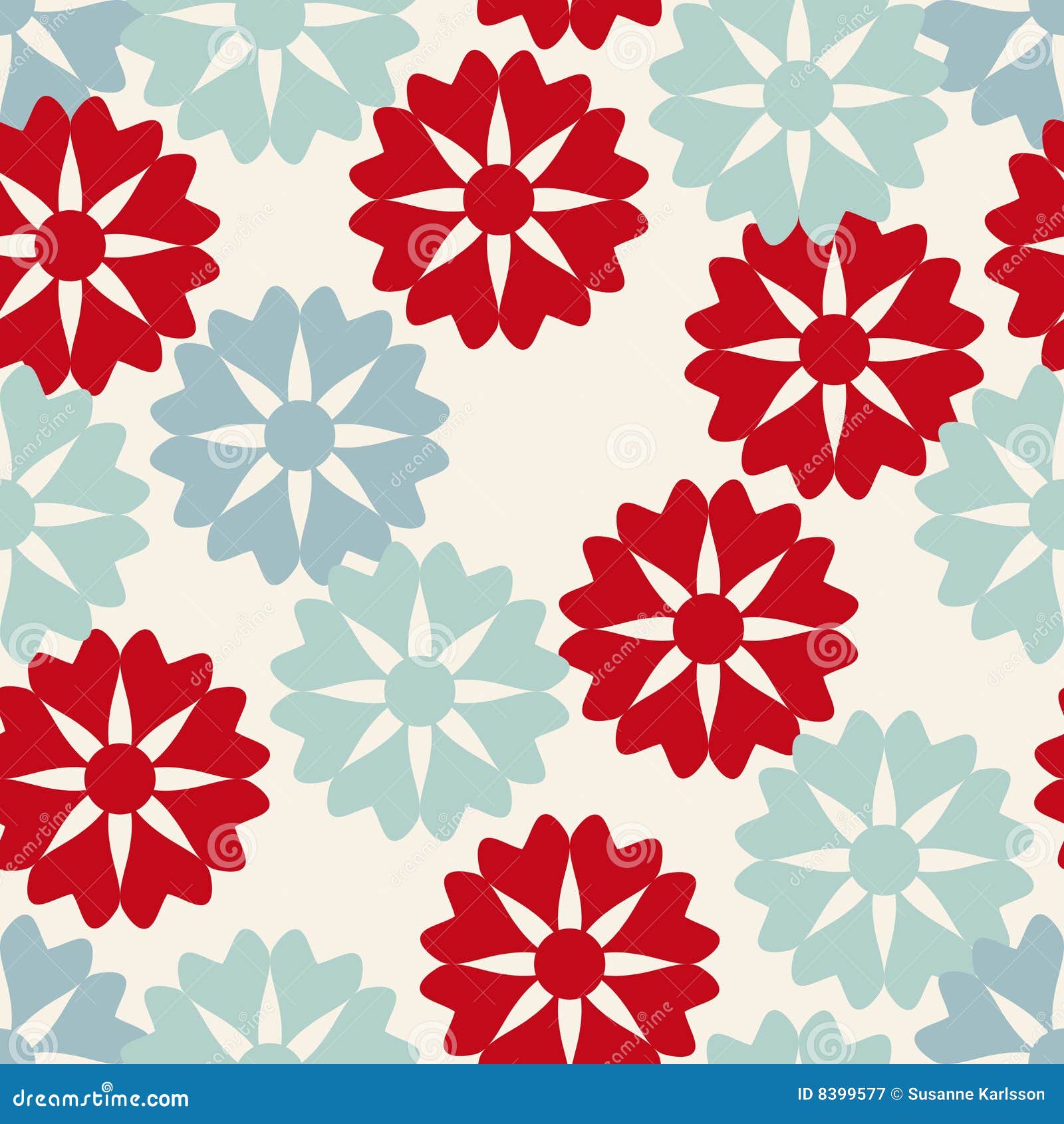 Red and blue pattern stock vector. Illustration of pretty - 8399577