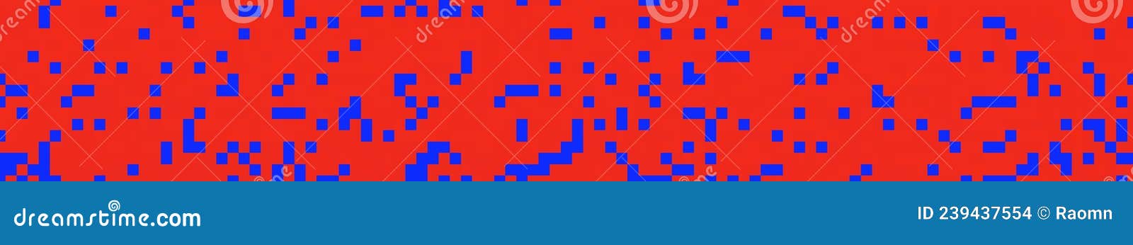 Red Blue Pixel Art Illustration Abstract Pattern Backgrounds Stock ...