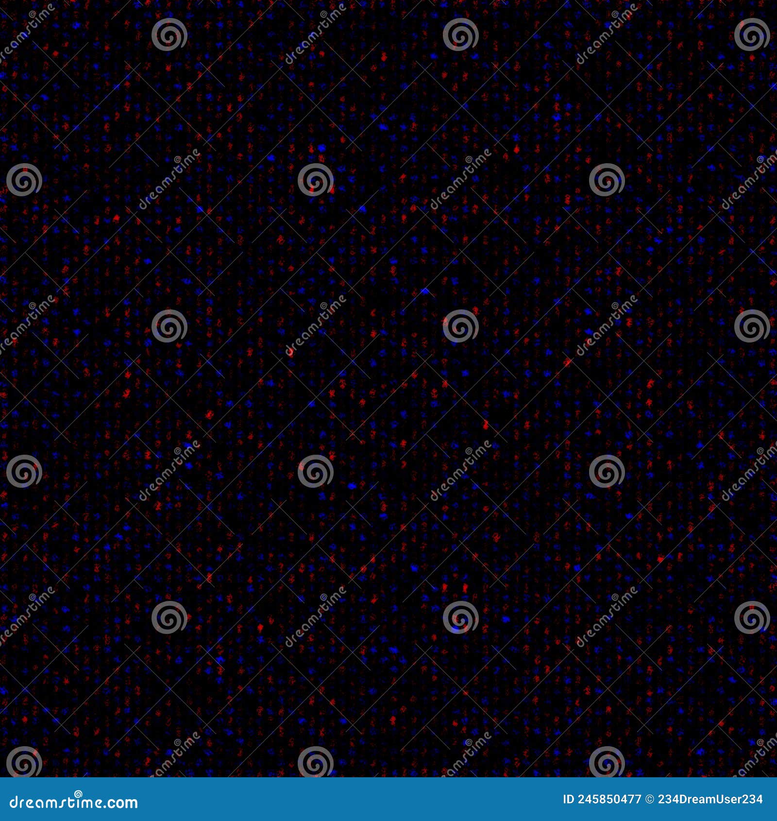 Red and Blue Regular Spots Pattern. with Illusion of 3D. Stock ...