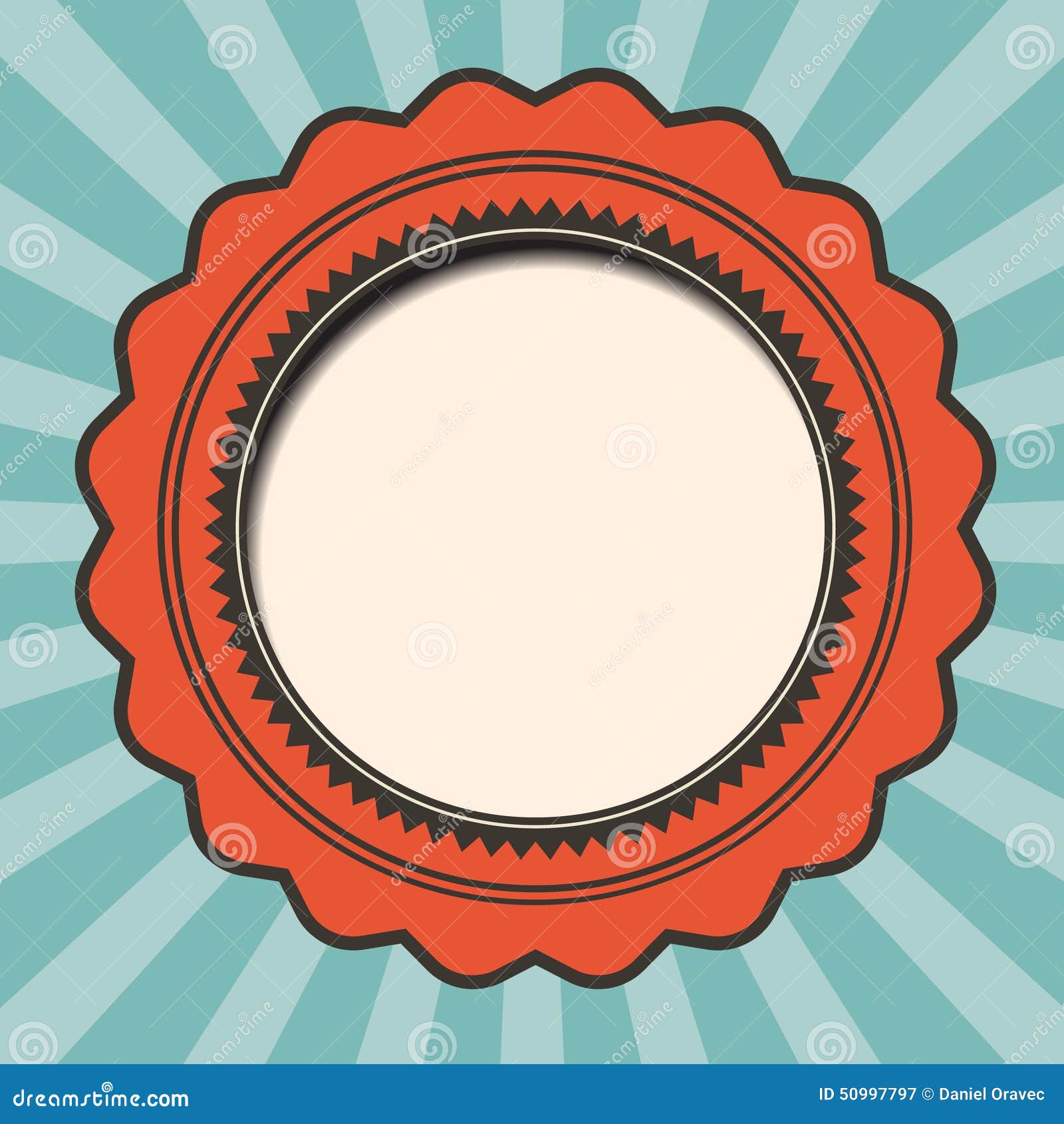 Red and Blue Retro Background Stock Illustration - Illustration of ...