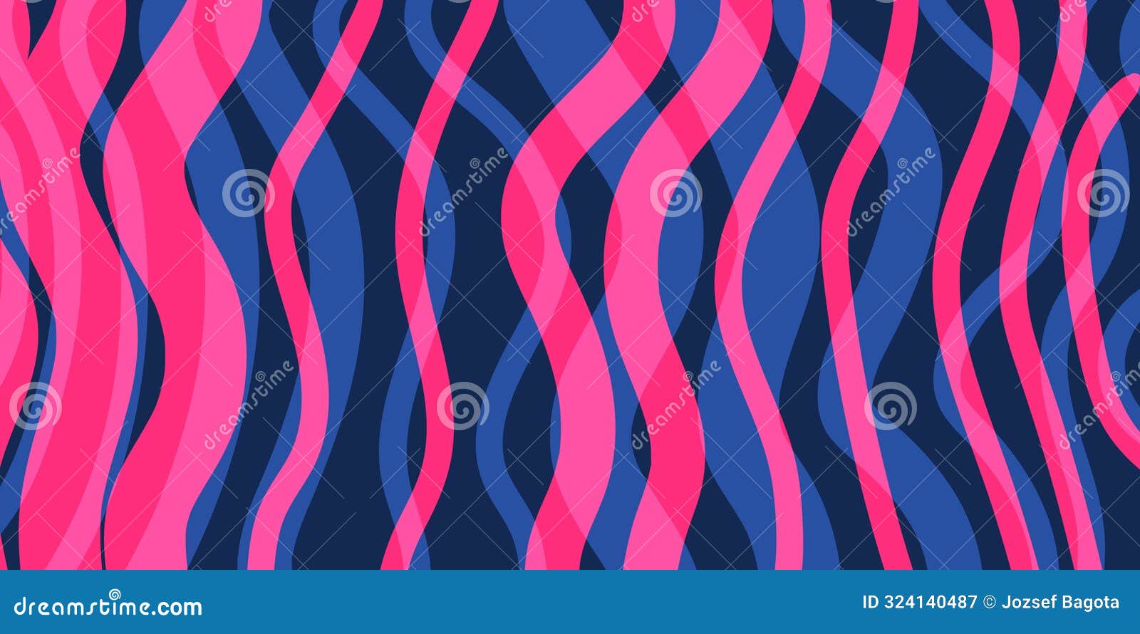 Red and Blue Retro Style Wallpaper, Geometric Background Design with ...