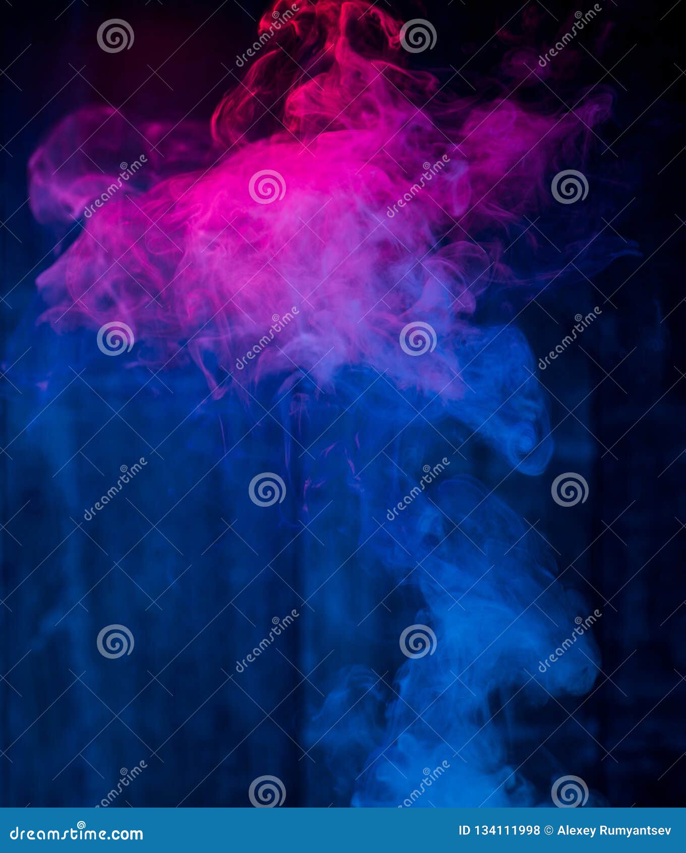 Red and Blue Smoke Patterns Stock Photo - Image of evaporation, explode ...