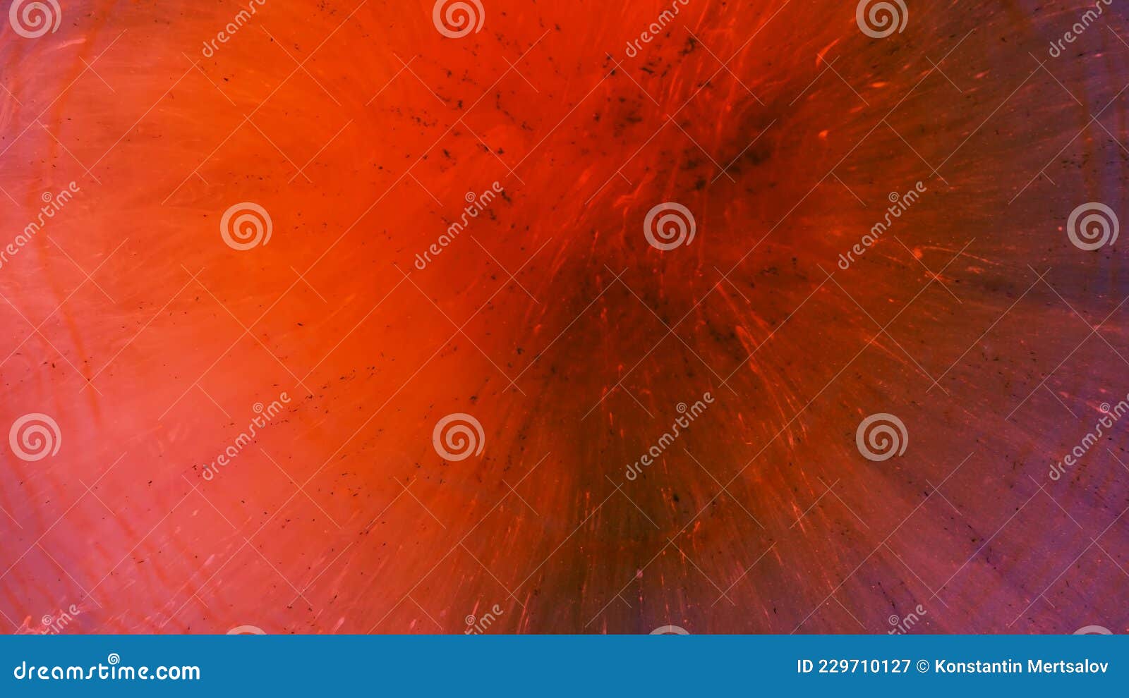 Red and Blue Spots are Blurred on a Light Background. Liquid Art Stock ...