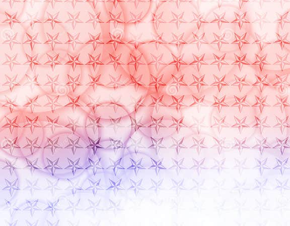 Red Blue Stars with Bubbles Wallpaper Stock Illustration - Illustration ...