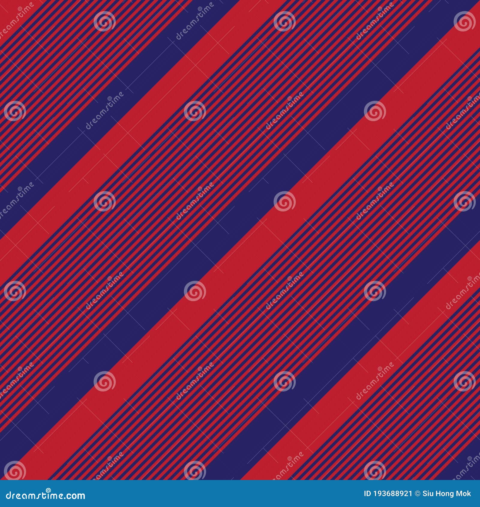 Red and Blue Stripe Seamless Pattern Background in Diagonal Style Stock ...