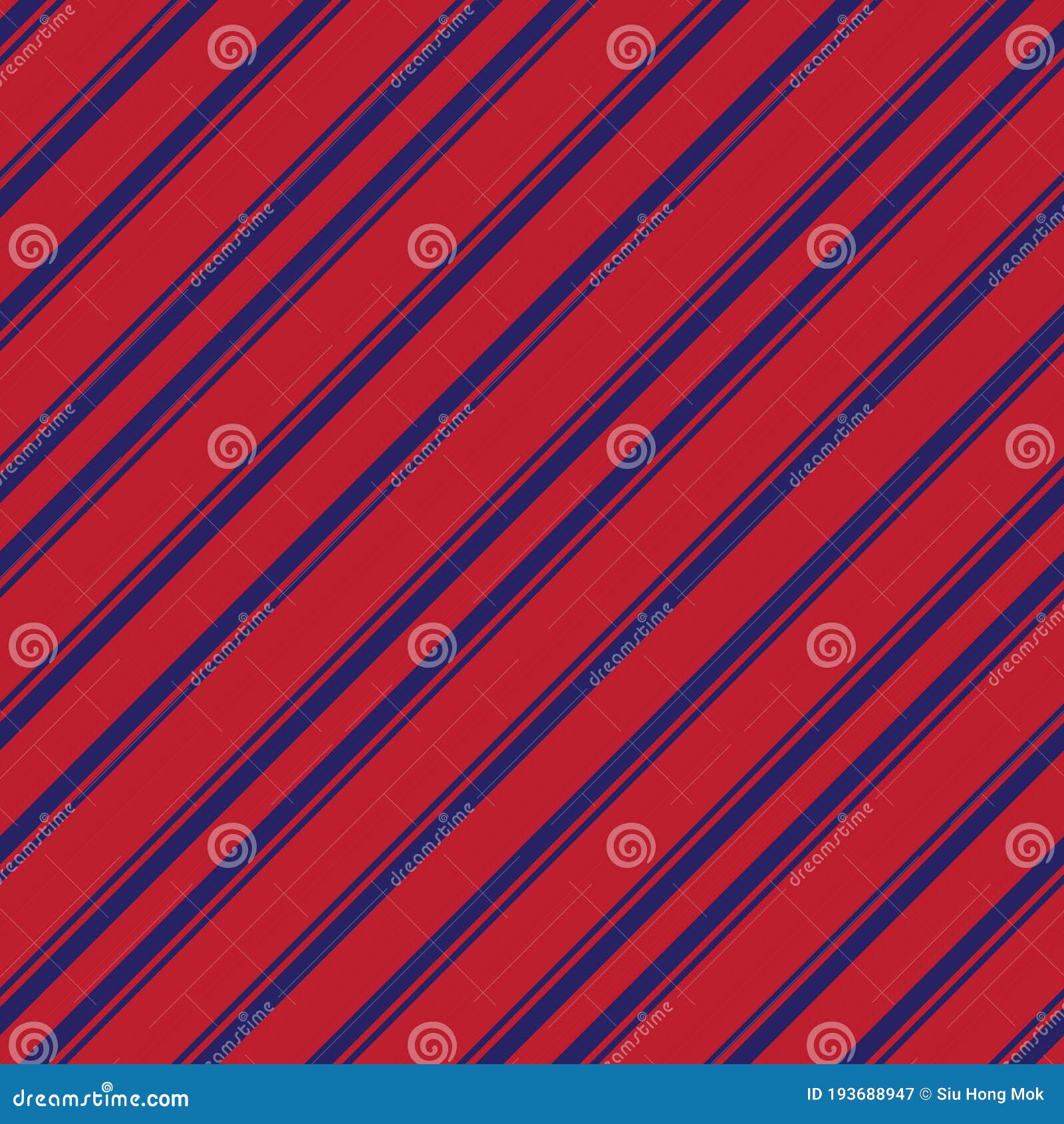 Red and Blue Stripe Seamless Pattern Background in Diagonal Style Stock ...
