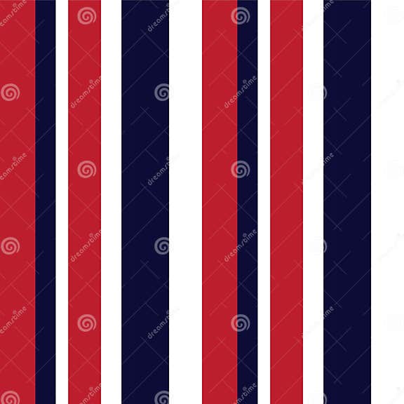 Red and Blue Stripe Seamless Pattern Background in Vertical Style Stock ...