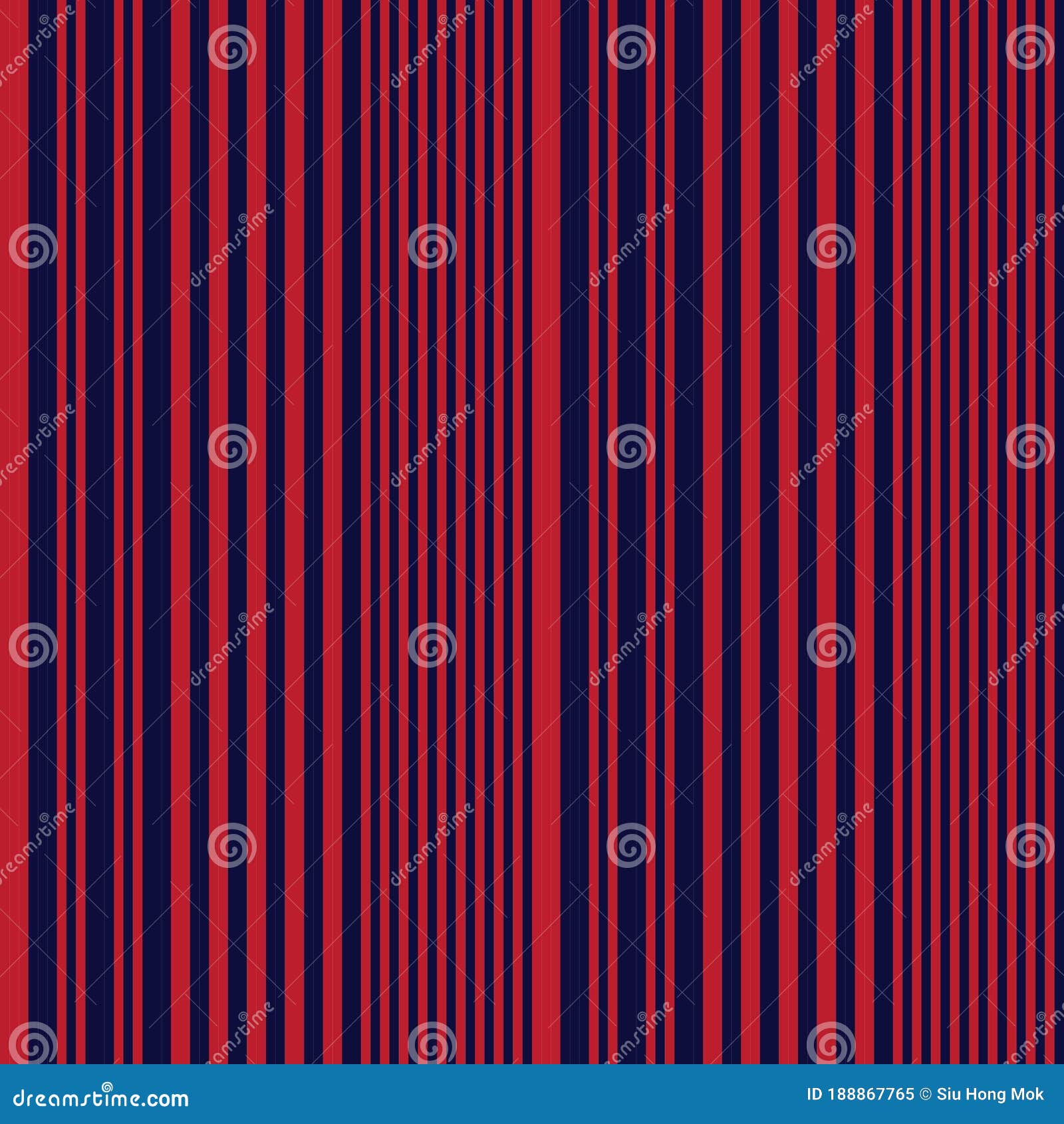 Red and Blue Stripe Seamless Pattern Background in Vertical Style Stock ...