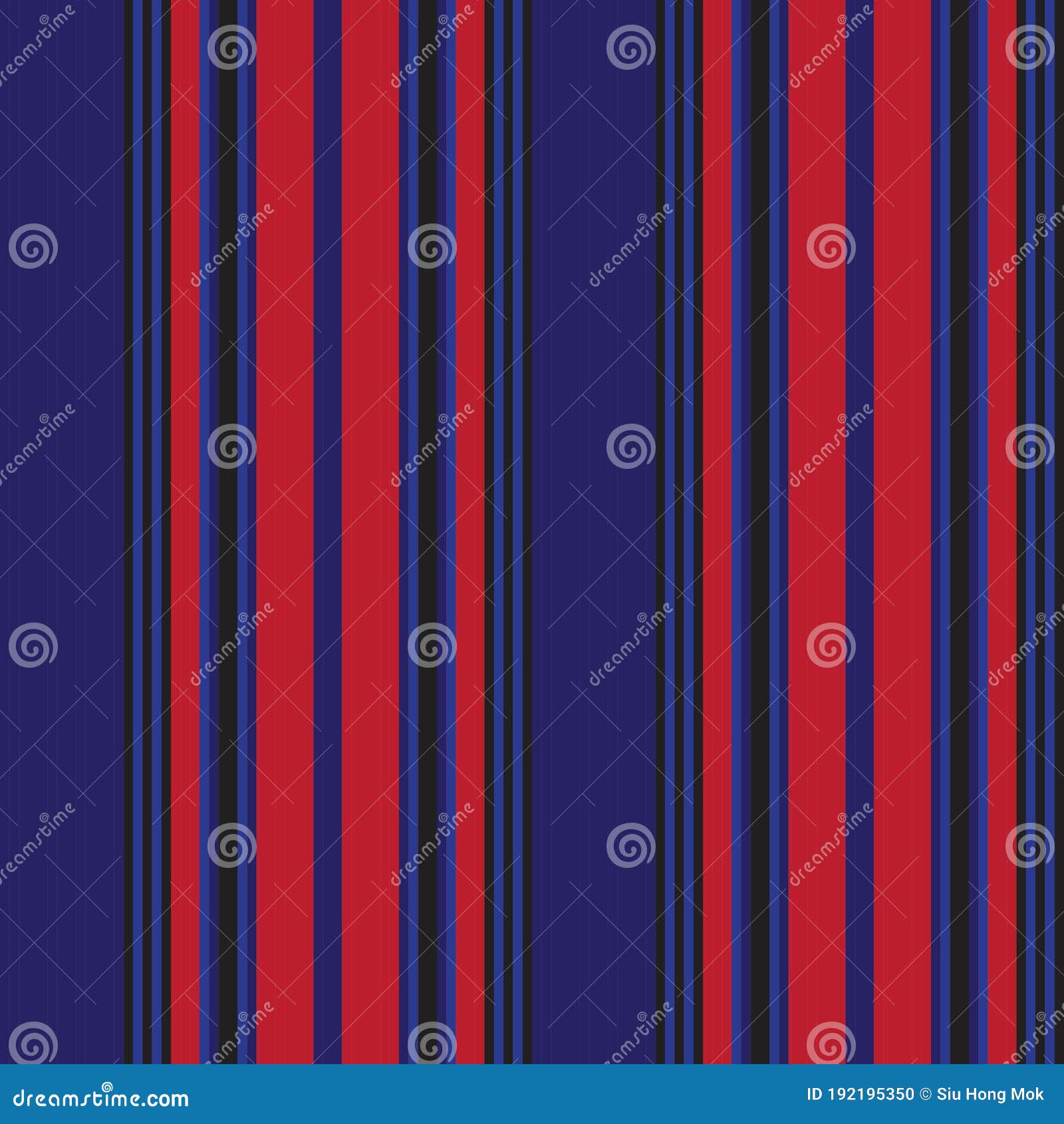 Red and Blue Stripe Seamless Pattern Background in Vertical Style Stock ...