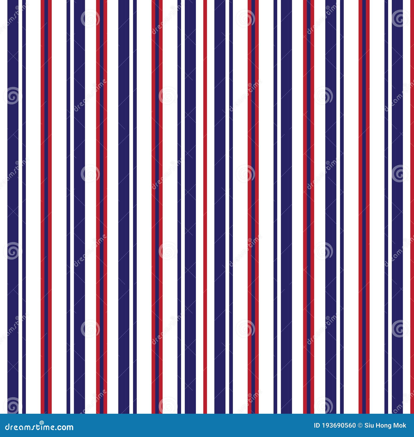 Red and Blue Stripe Seamless Pattern Background in Vertical Style Stock ...