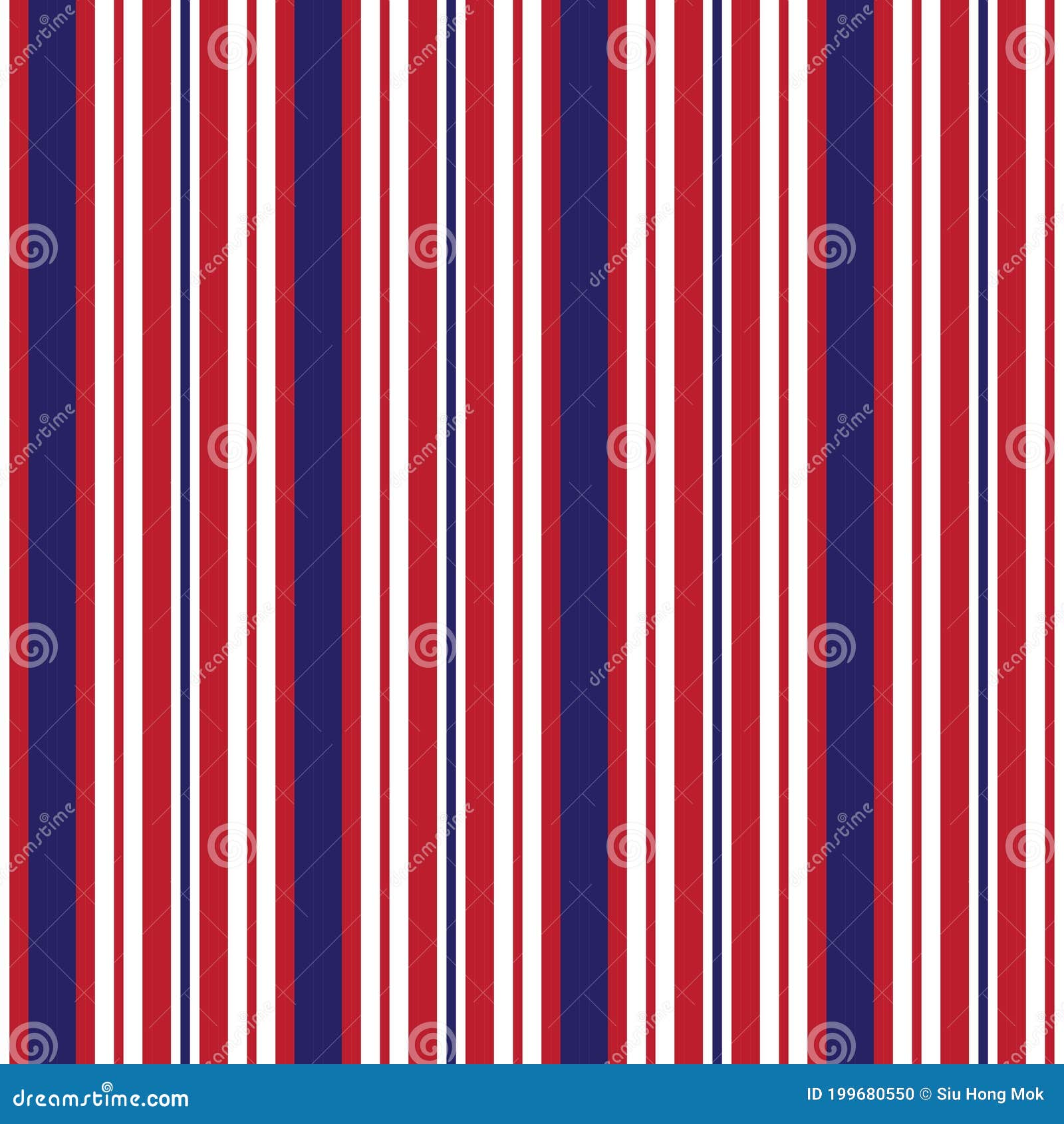 Red and Blue Stripe Seamless Pattern Background in Vertical Style Stock ...