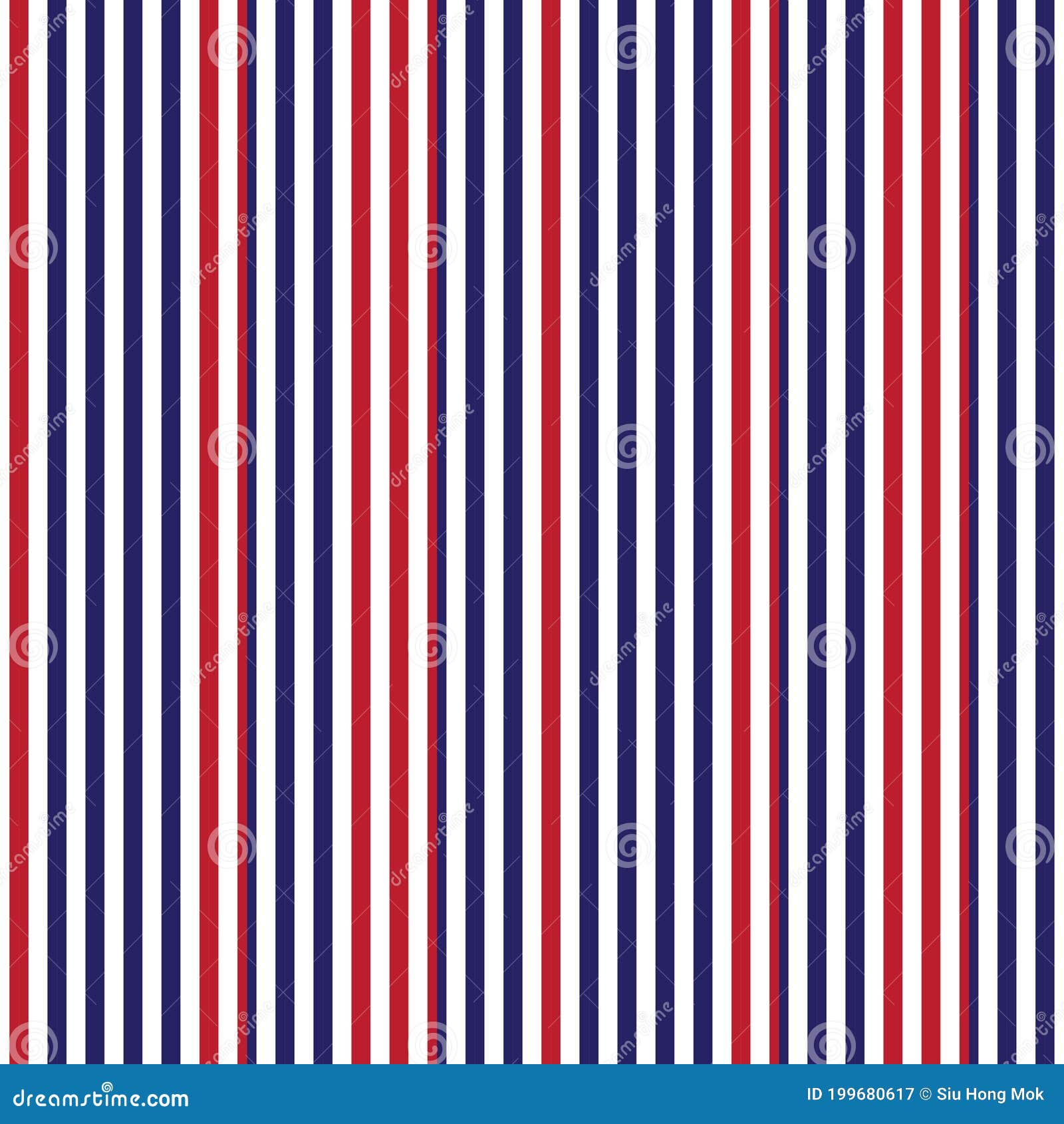 Red and Blue Stripe Seamless Pattern Background in Vertical Style Stock ...
