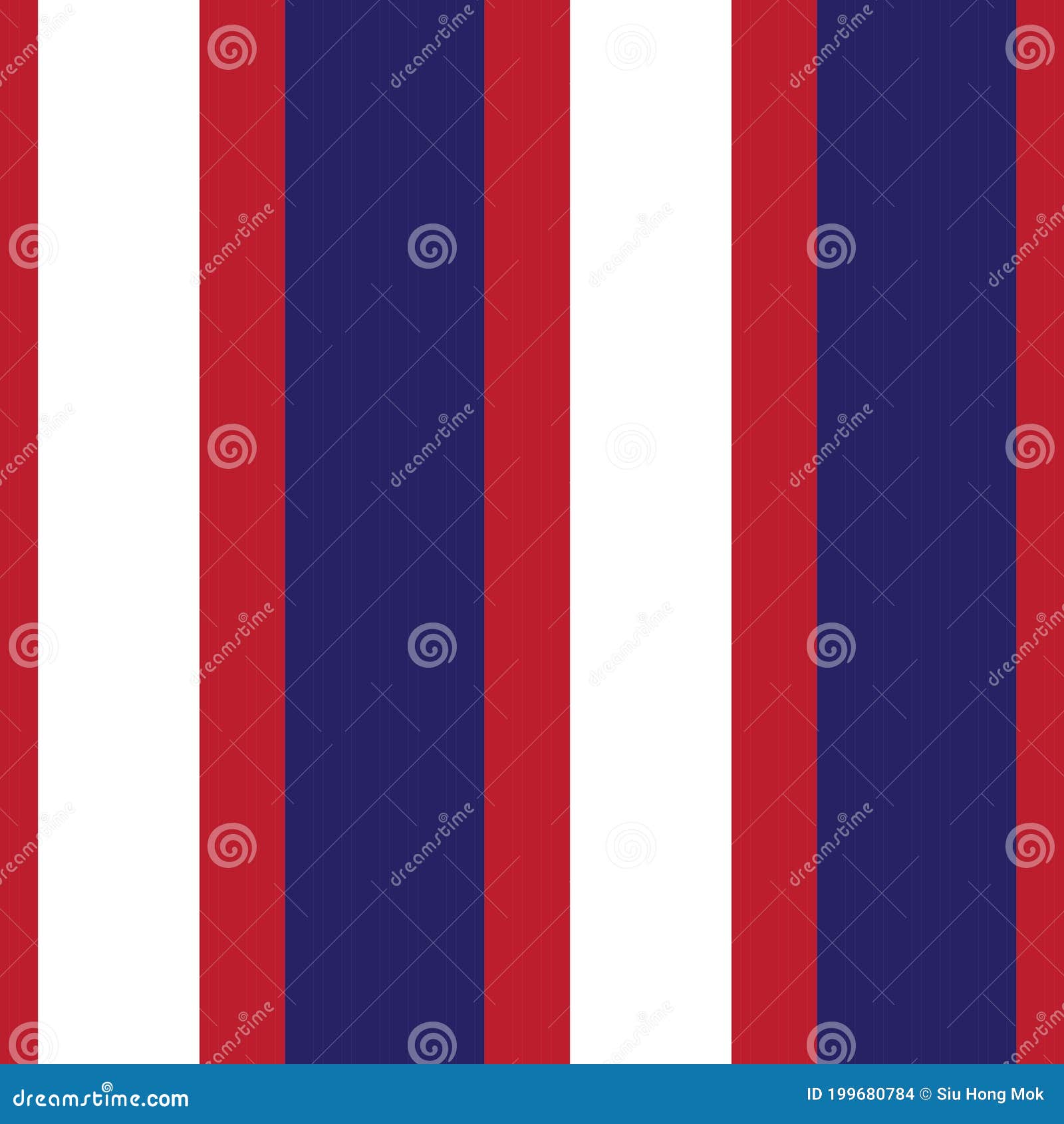 Red and Blue Stripe Seamless Pattern Background in Vertical Style Stock ...