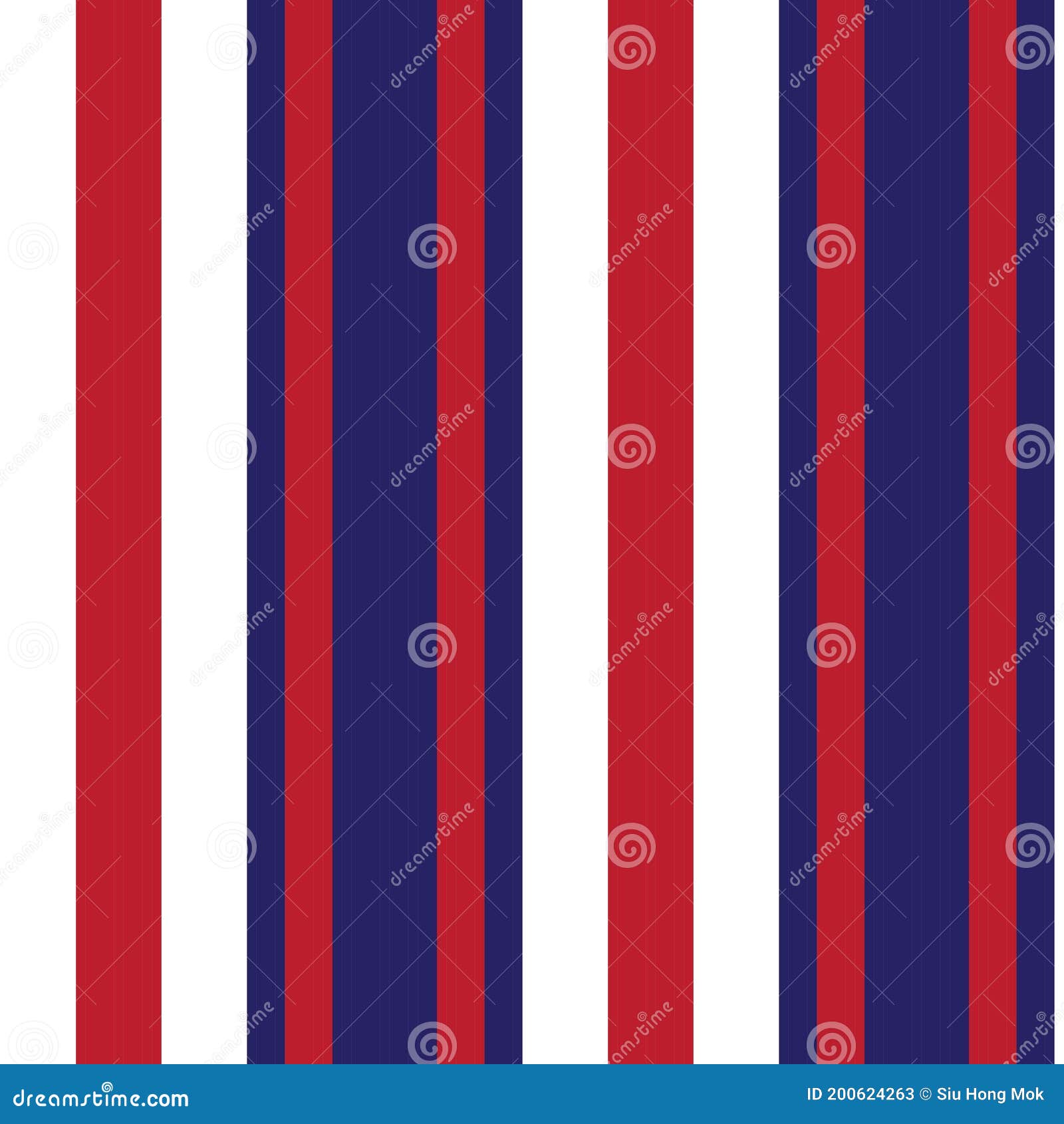 Red and Blue Stripe Seamless Pattern Background in Vertical Style Stock ...