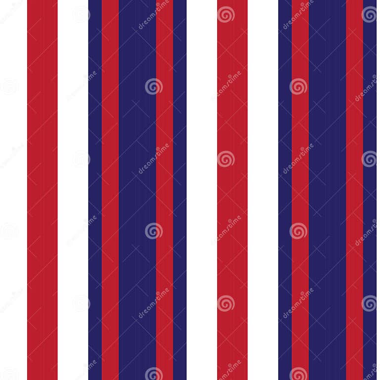 Red and Blue Stripe Seamless Pattern Background in Vertical Style Stock ...