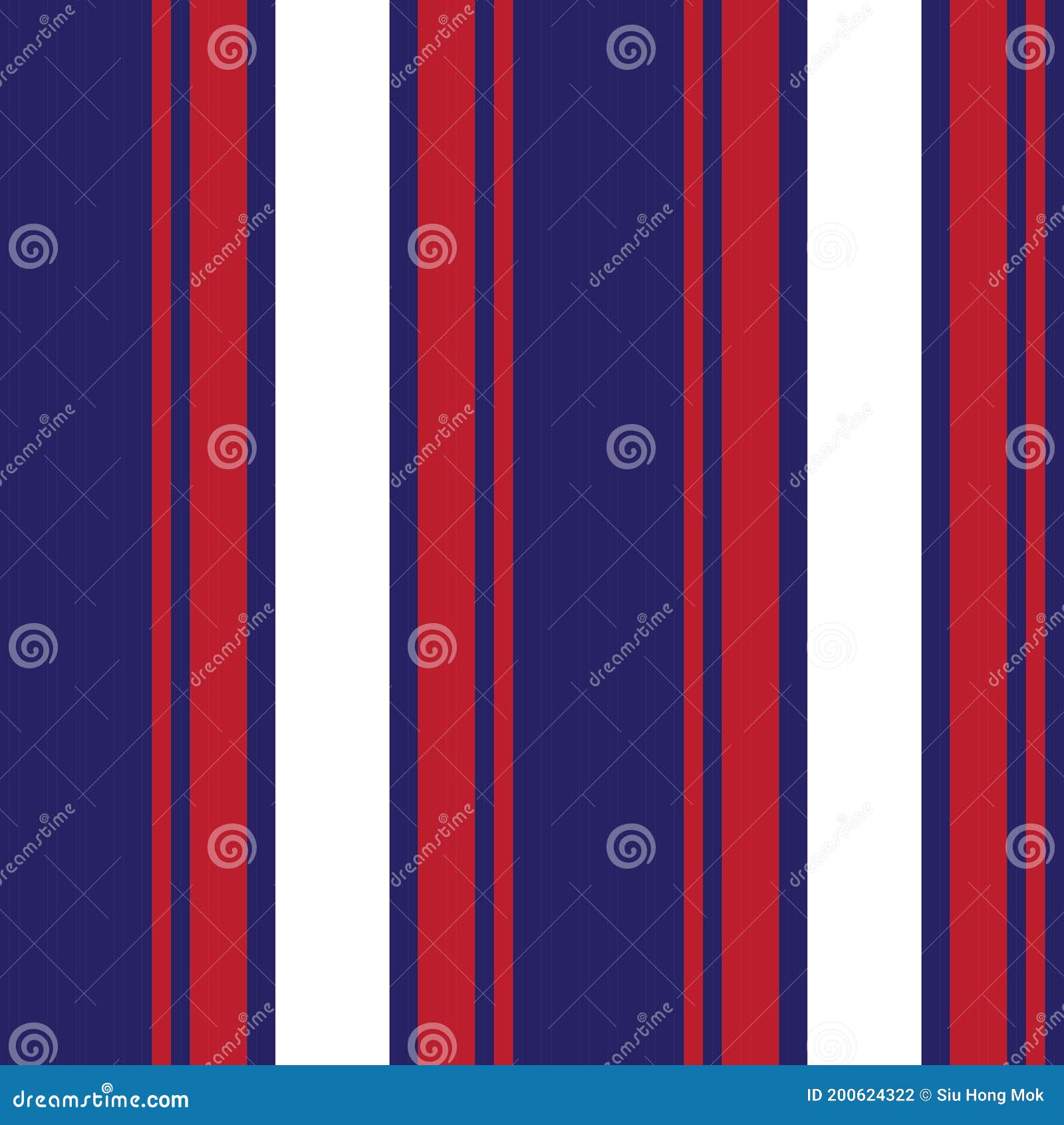 Red and Blue Stripe Seamless Pattern Background in Vertical Style Stock ...