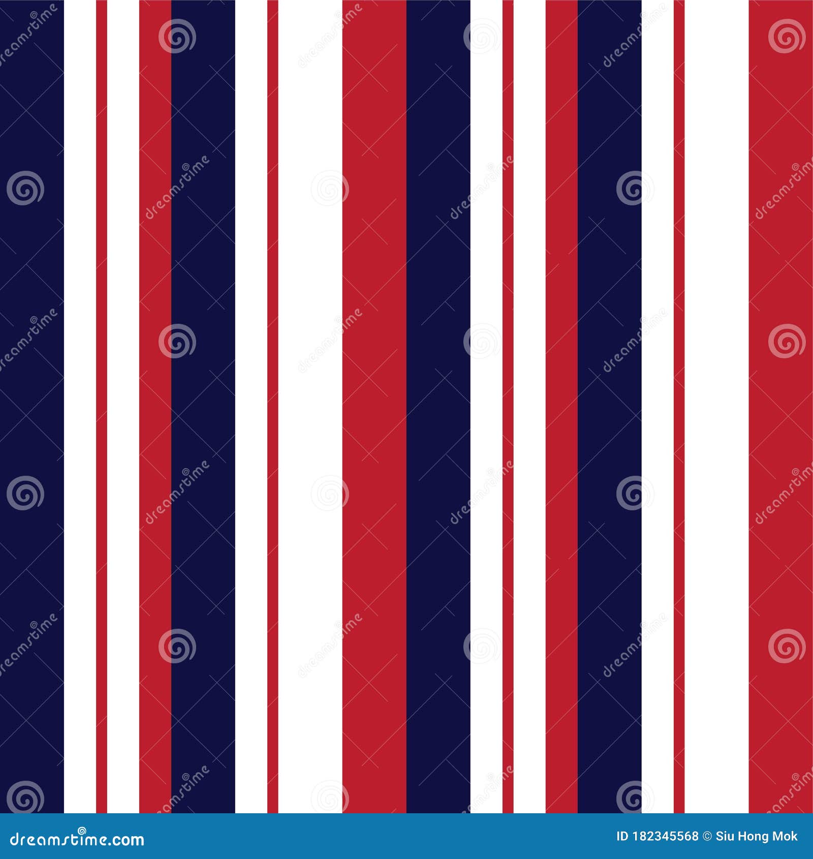 Red and Blue Stripe Seamless Pattern Background in Vertical Style Stock ...