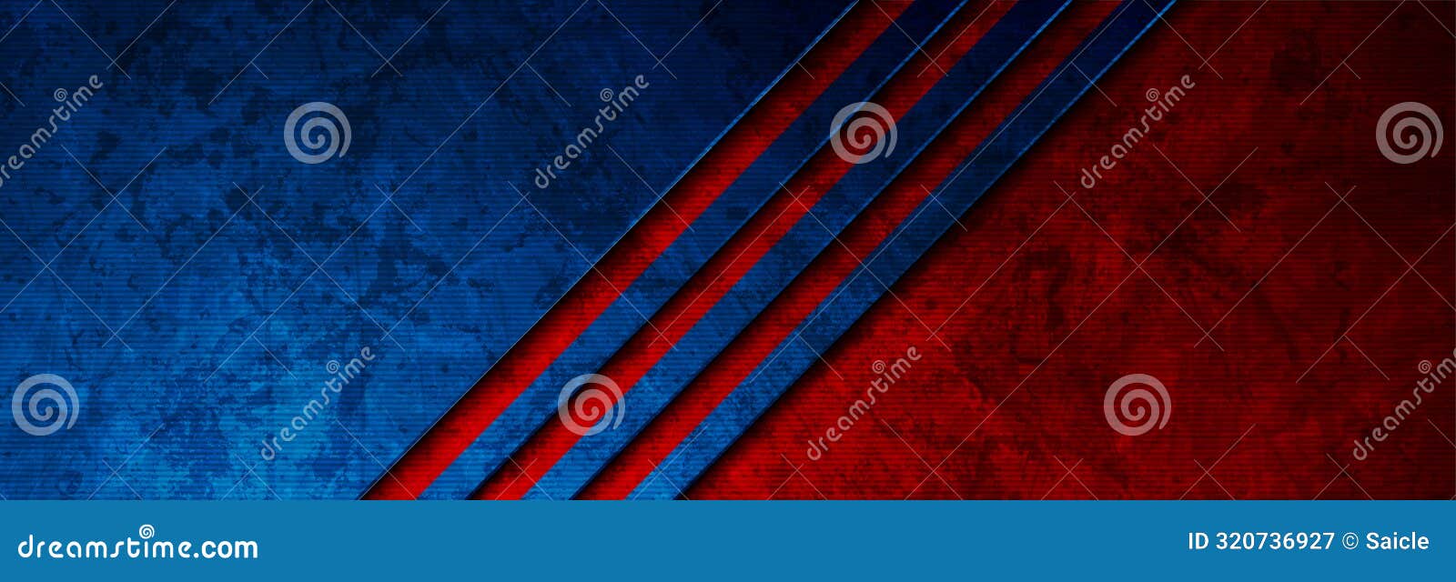 Red and Blue Technology Abstract Background with Grunge Texture Stock ...