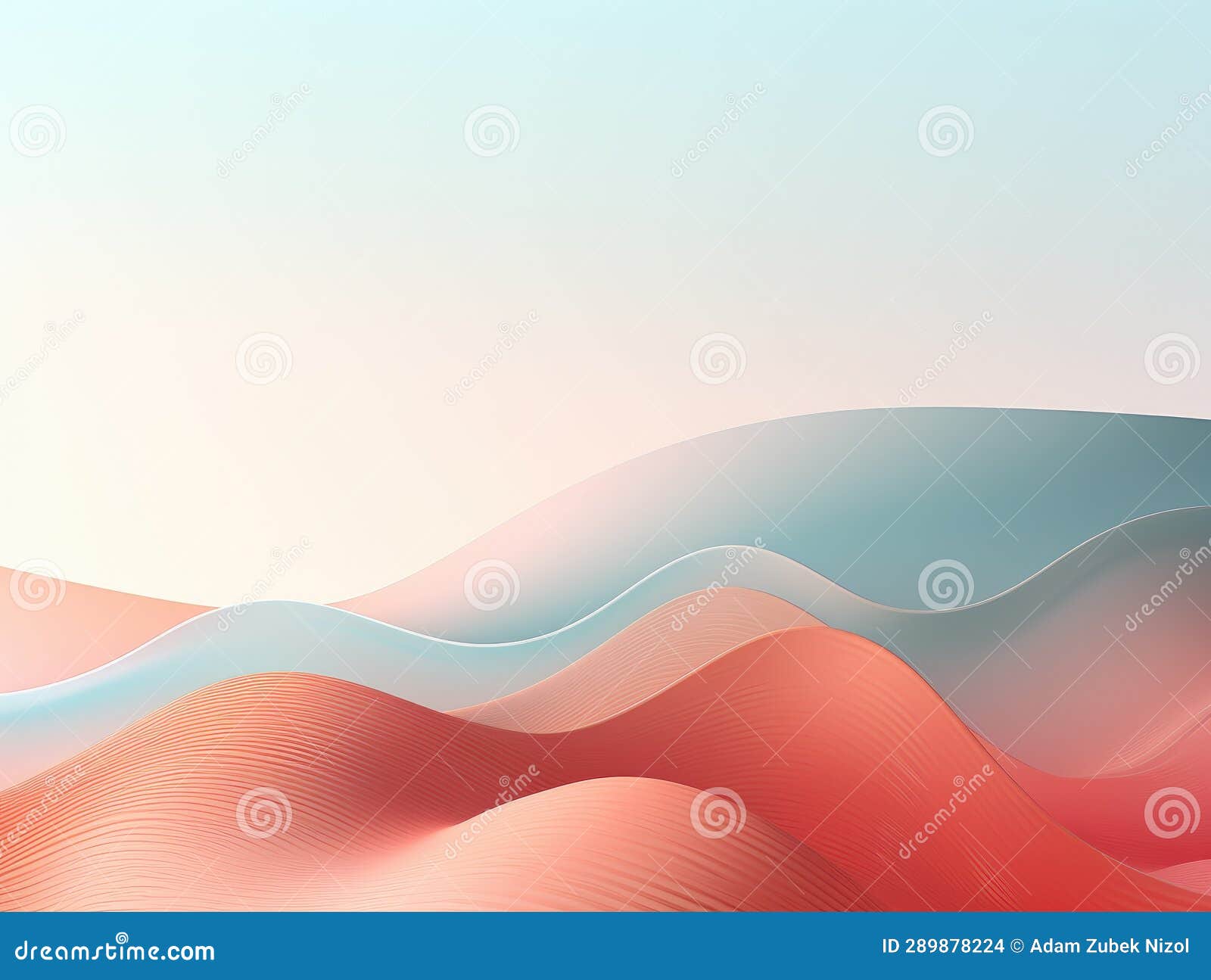 A red and blue wavy lines stock illustration. Illustration of abstract ...