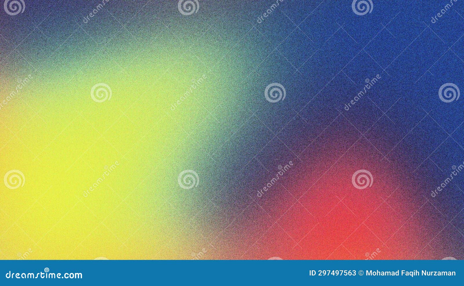 Red Blue Yellow Abstract Grainy Gradient Background with Noise Texture ...