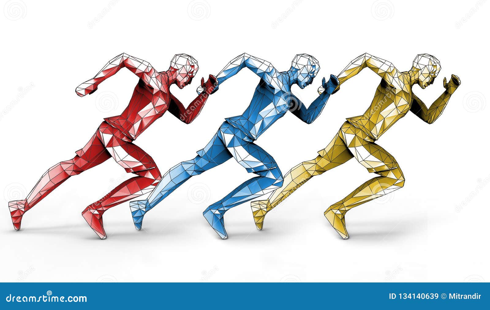 Running Man Polygon Illustration | CartoonDealer.com #50029092 Running Man Polygon Illustration | CartoonDealer.com #50029092