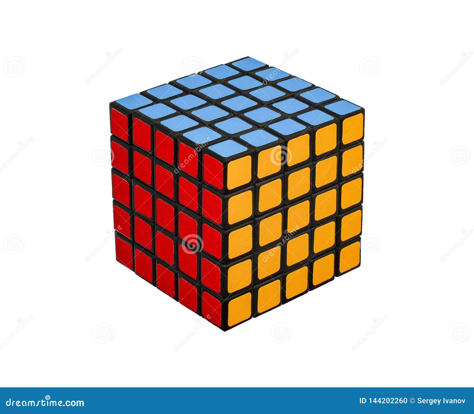 Multi-colored Cube Developing Puzzle for Inquisitive Minds Editorial ...