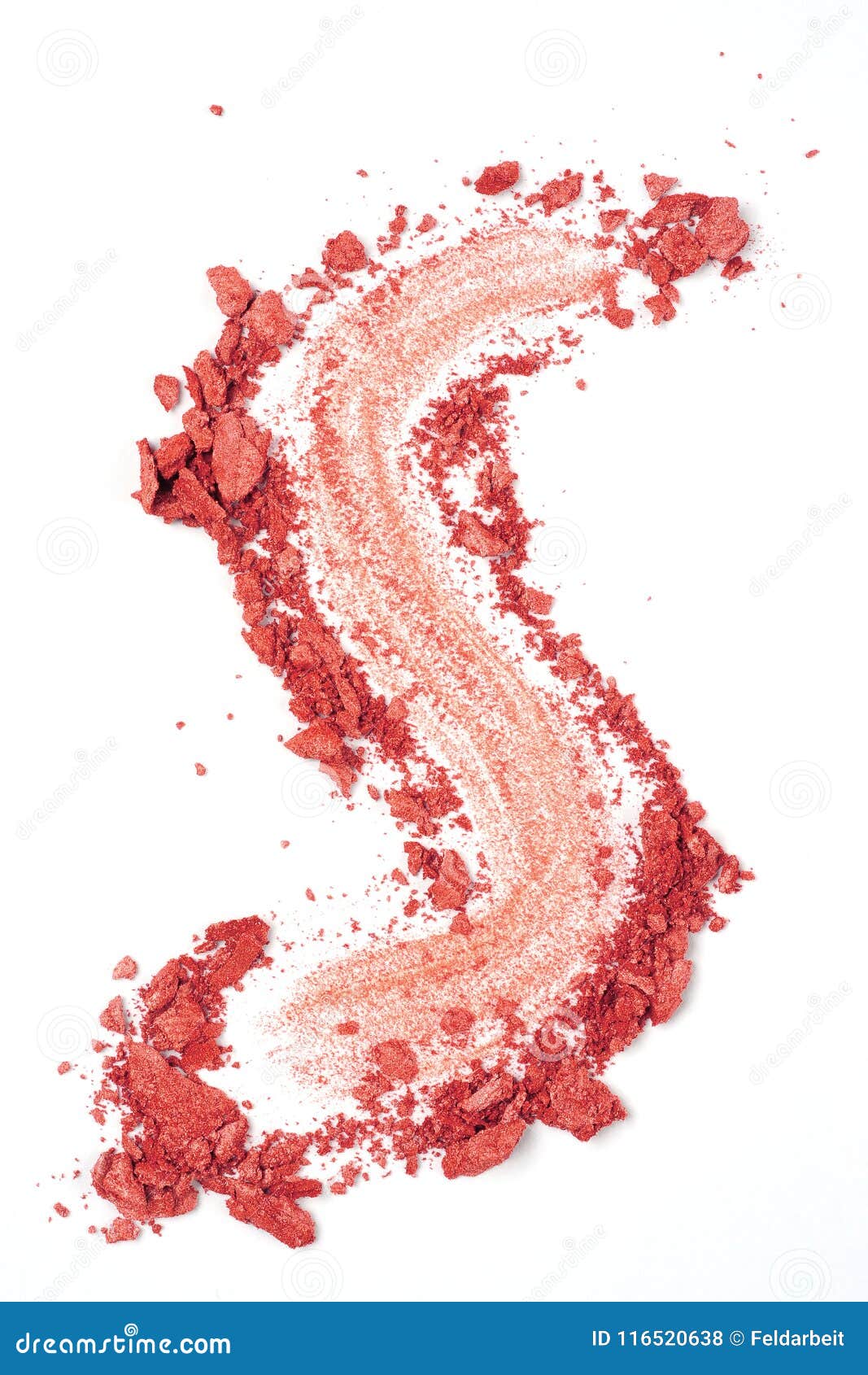 Red blush isolated stock photo. Image of makeup, isolated - 116520638